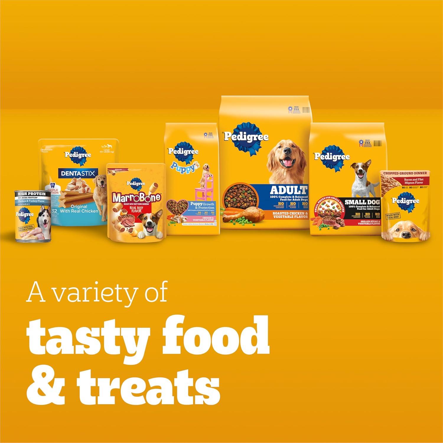 Pedigree Drizzlers Wet Dog Food Savory Sauce Multipack, 60g Dual ...