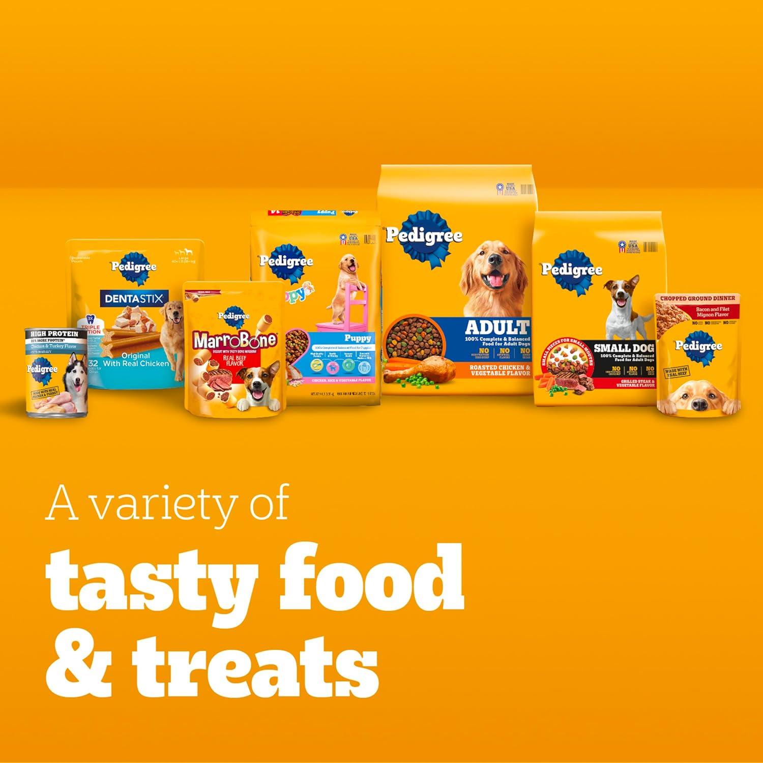 Pedigree High Protein Wet Dog Food Chicken Duck & Beef Bison Flavor ...
